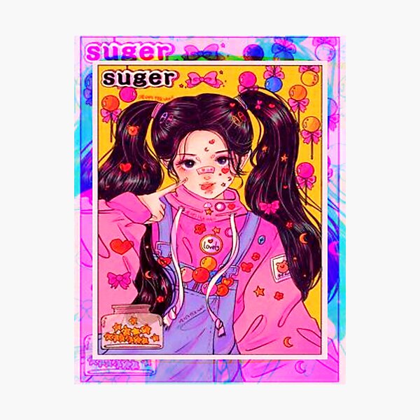 "Hyperpop:Top kawaii anime girls aesthetic designs so cute ...