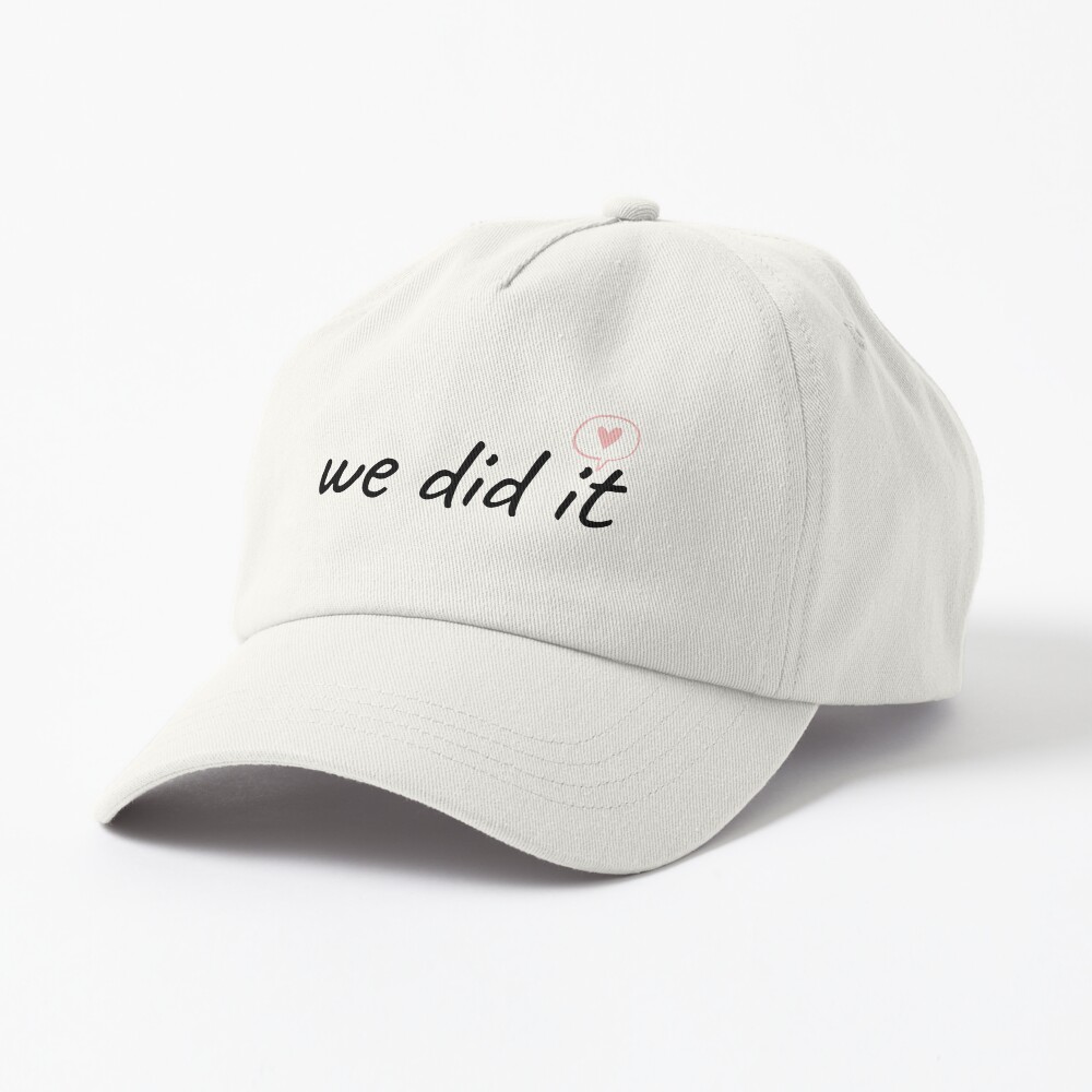 "We did it" Sticker for Sale by T-shirtgallery | Redbubble