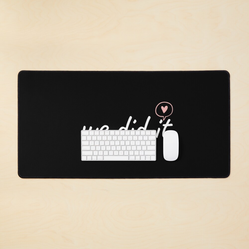 "We did it" Sticker for Sale by T-shirtgallery | Redbubble