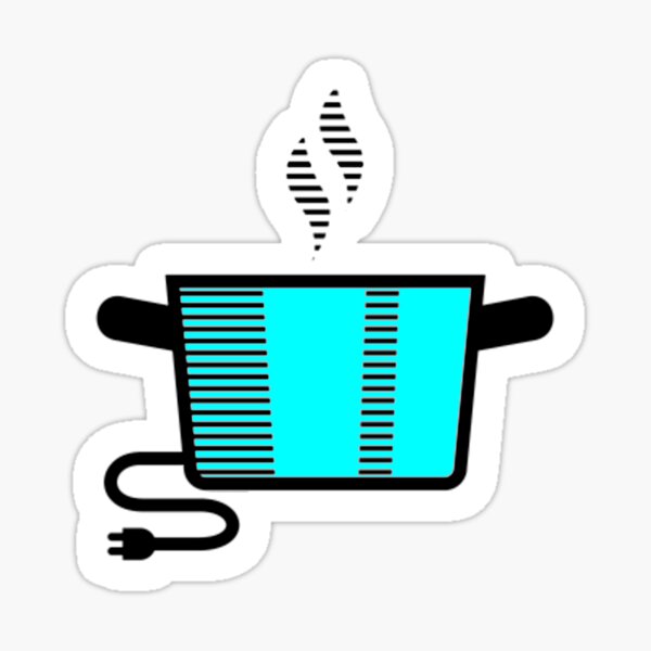 "Open arctic deep Sky blue Instant pot rice Cool Electric Cooker ...