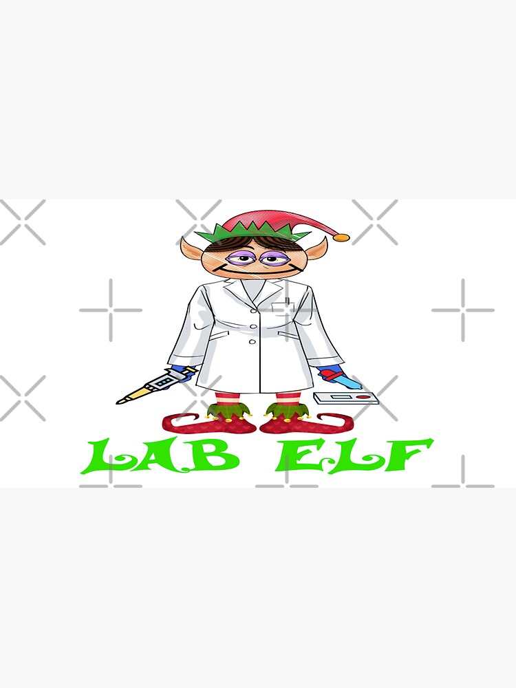 Gorro de pescador «LAB ELF FUNNY NAVIDAD LABORATORIO MÉDICO CIENTÍFICO ...