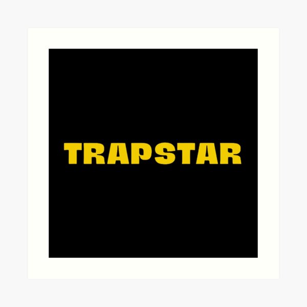 "Trapstar London logo design, Trapstar London, Trapstar" Art Print for ...