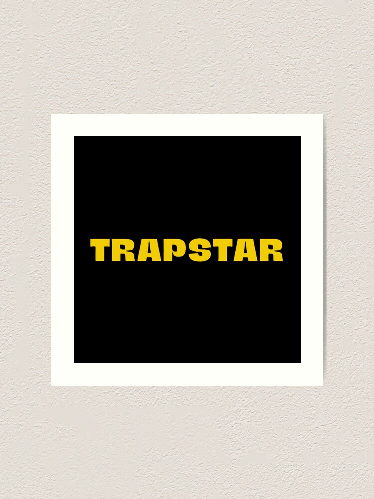 "Trapstar London logo design, Trapstar London, Trapstar" Art Print for ...