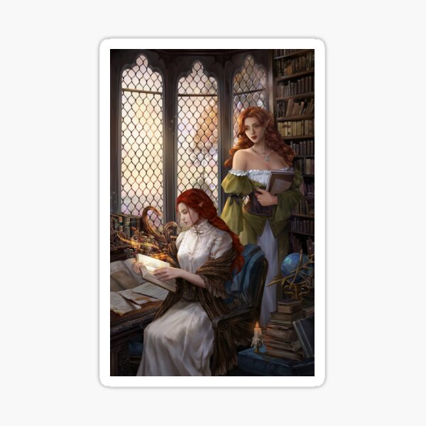 "Marin's Codex" Sticker for Sale by BenMedrano | Redbubble