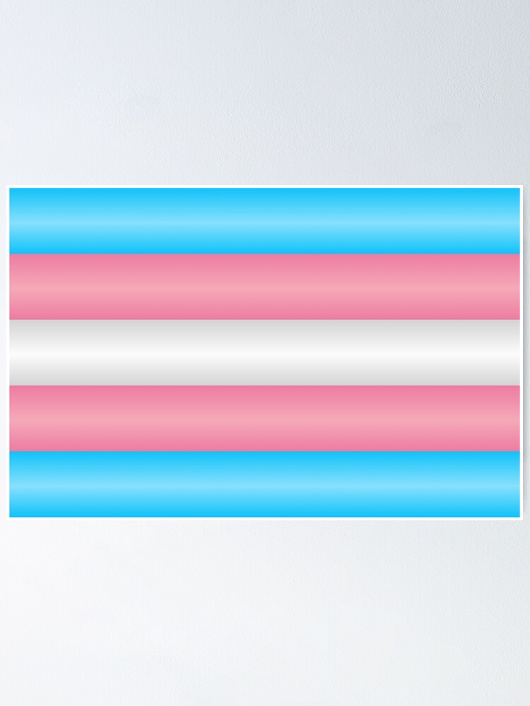 "Transgender Pride Flag" Poster for Sale by NovotnyDesigns | Redbubble