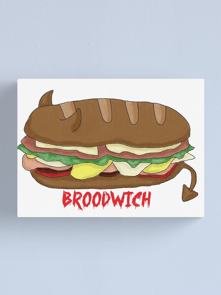 "The Broodwich" Canvas Print for Sale by AMBArts | Redbubble