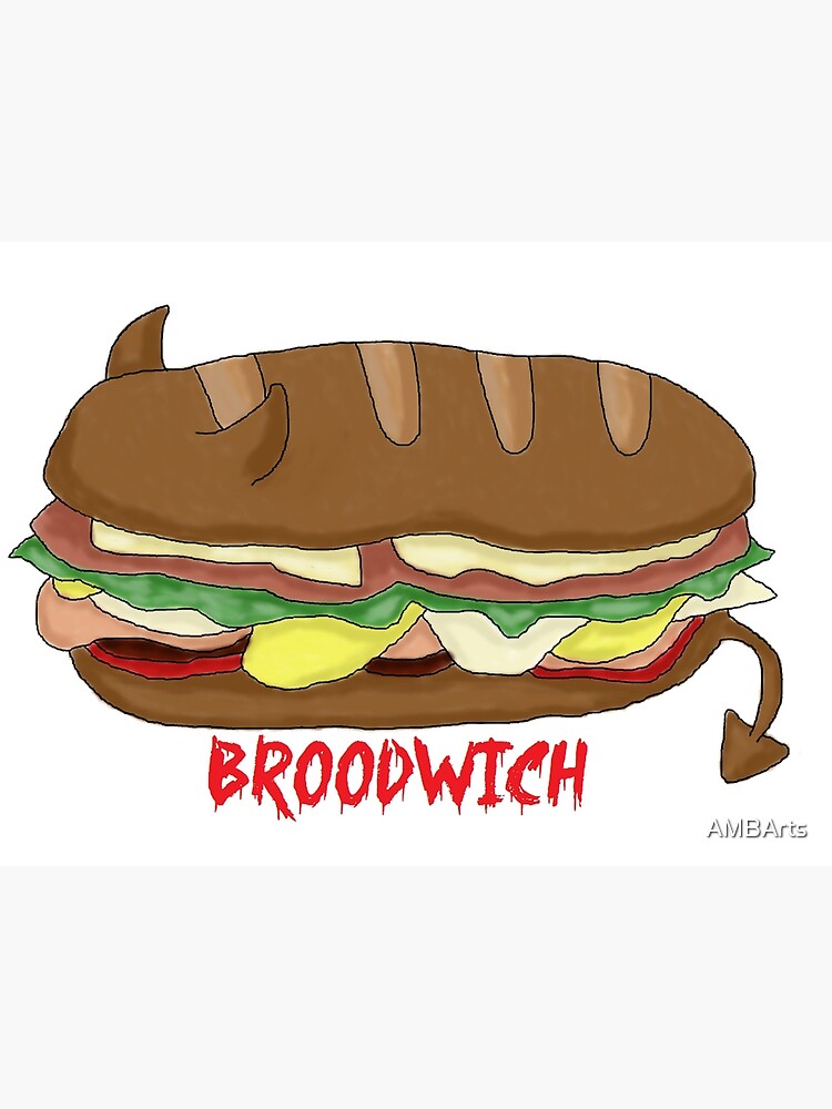 "The Broodwich" Canvas Print for Sale by AMBArts | Redbubble