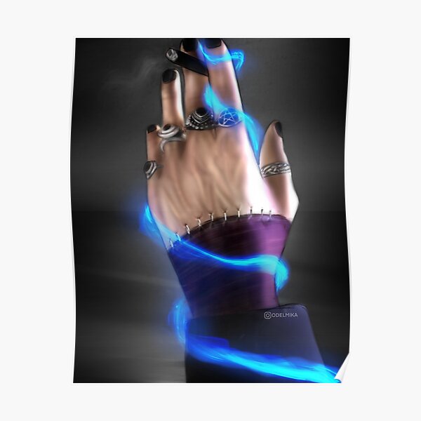 "Dabi Hand " Poster for Sale by odelmikasenpai | Redbubble
