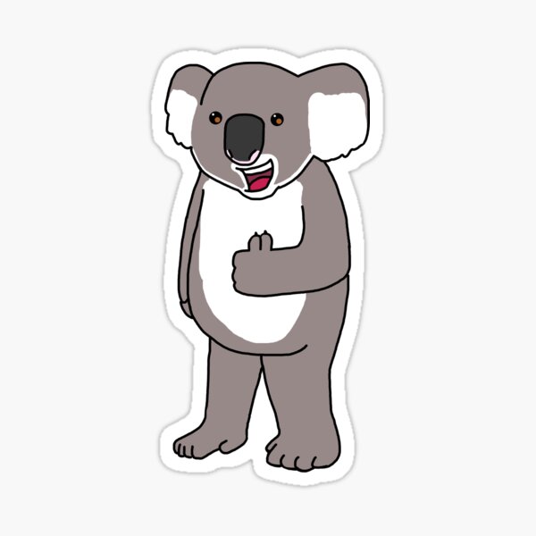 "Two Thumbs Up!" Sticker by CraftyFoxDesign | Redbubble
