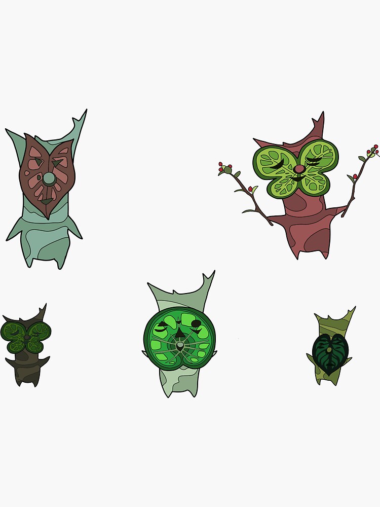 "Korok Pack" Sticker for Sale by thecaptainkay | Redbubble