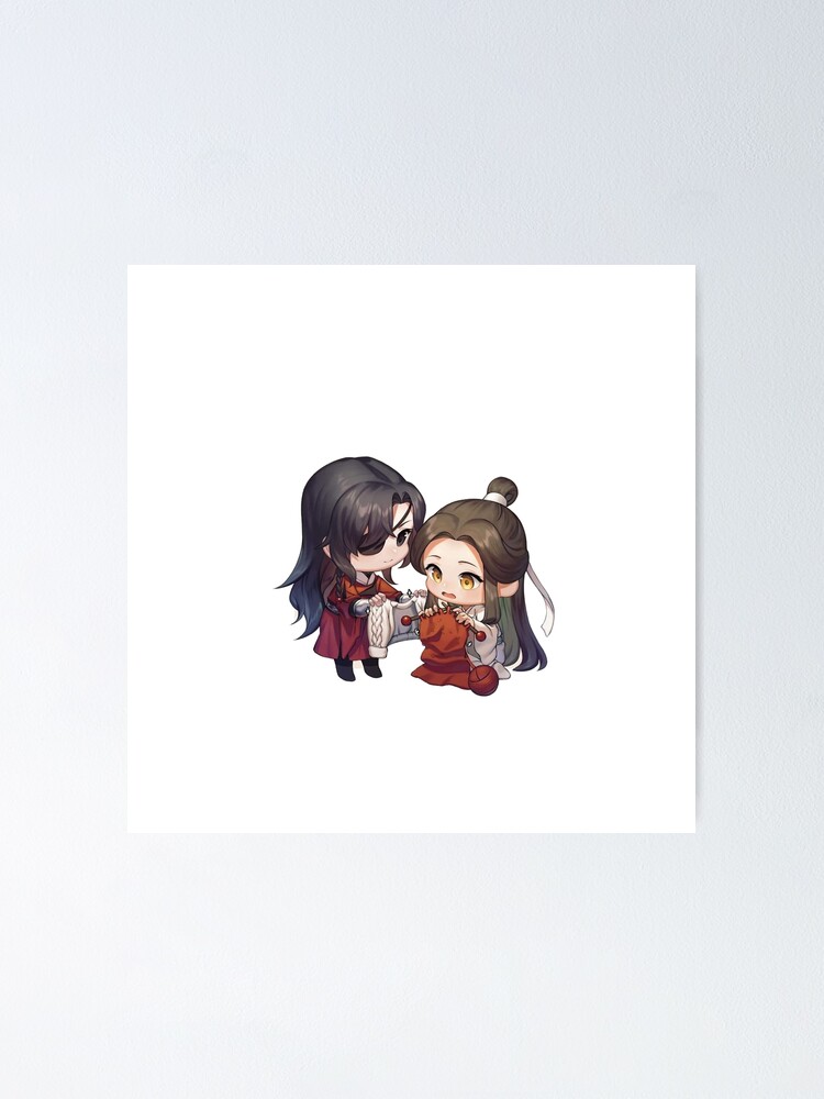 "Hua Cheng Xie Lian Sweet Chibi" Poster for Sale by Markrothen | Redbubble