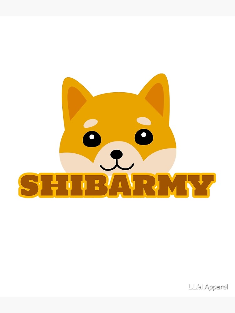 "Shiba Inu Army" Poster for Sale by Dangerous-Dads | Redbubble