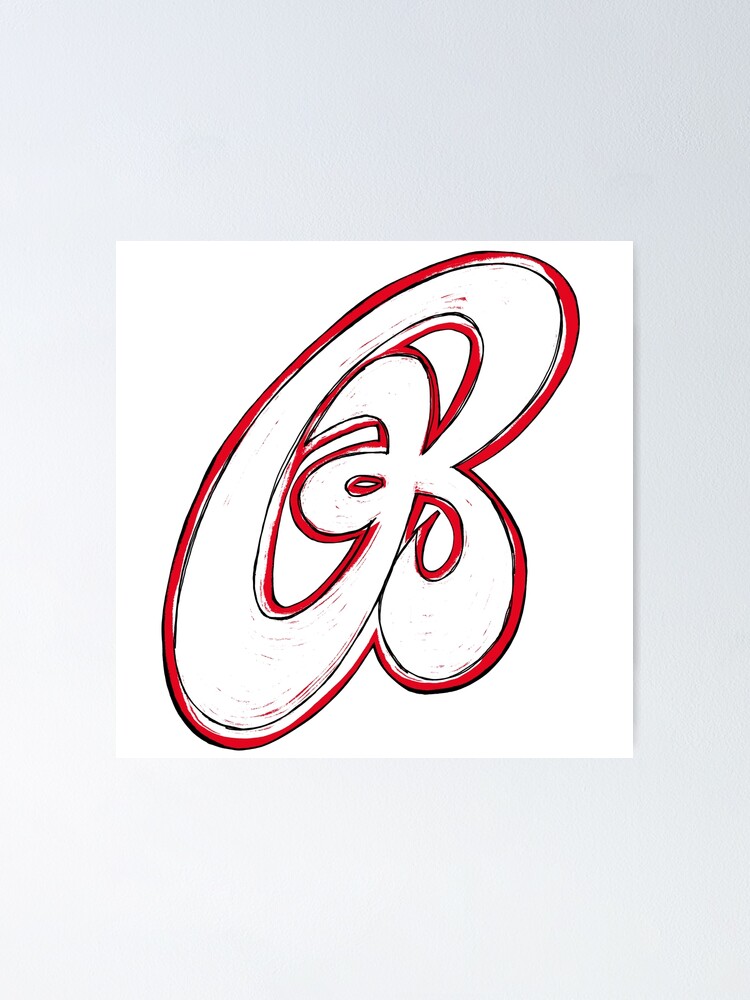 "Budvar B pop logo" Poster for Sale by shtem | Redbubble