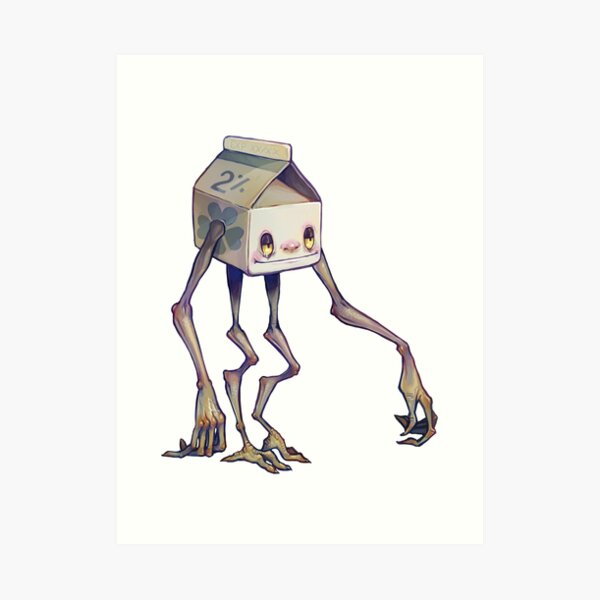 "The Milkwalker Comes" Art Print by rejam | Redbubble