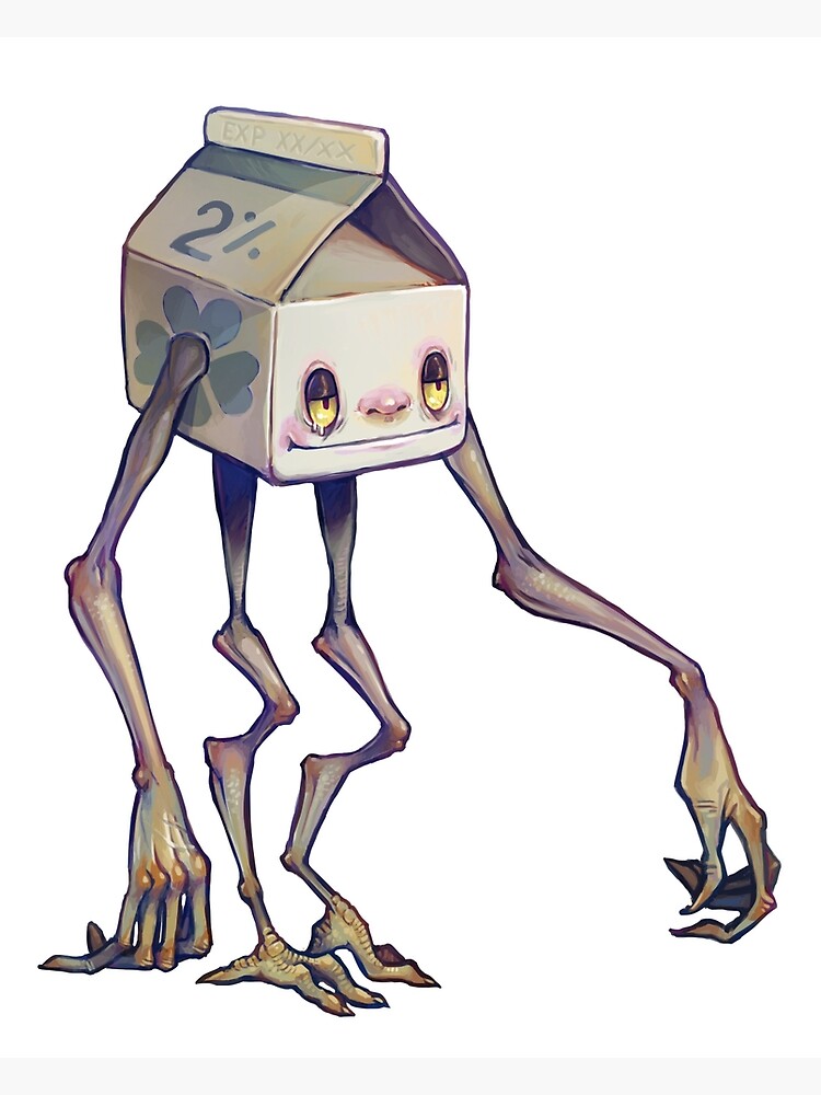 "The Milkwalker Comes" Art Print by rejam | Redbubble