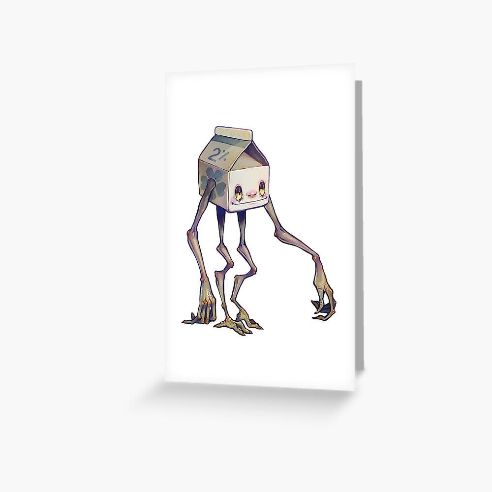 "The Milkwalker Comes" Greeting Card by rejam | Redbubble