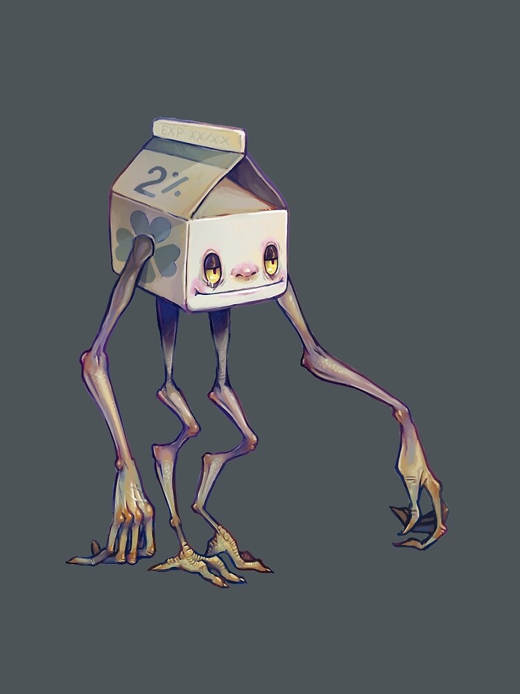 "The Milkwalker Comes" Drawstring Bag for Sale by rejam | Redbubble