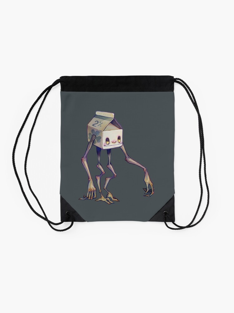 "The Milkwalker Comes" Drawstring Bag for Sale by rejam | Redbubble