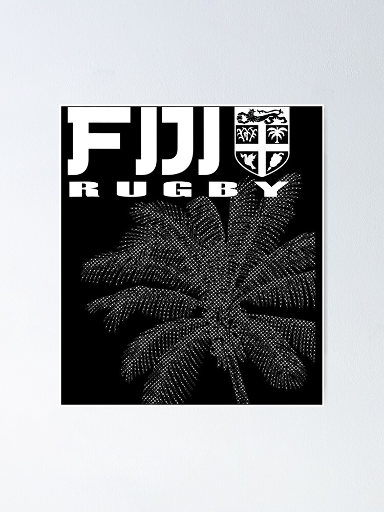 "Fiji Rugby Fijian Rugby Fan" Poster for Sale by HannaFuhrmann | Redbubble