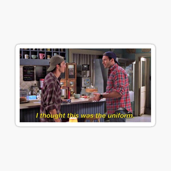 "jess and luke" Sticker for Sale by rebelcult | Redbubble