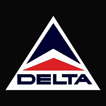"Vintage Delta Airlines" Sticker for Sale by SmashCaked | Redbubble