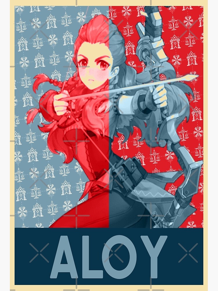 "Aloy Hope Banner - Genshin Impact" Poster by HandyBrandy | Redbubble