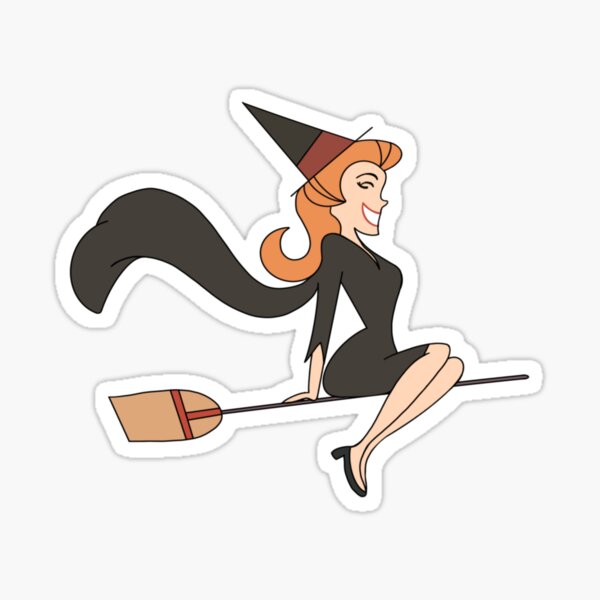 "Bewitched " Sticker for Sale by MadeByLStock | Redbubble