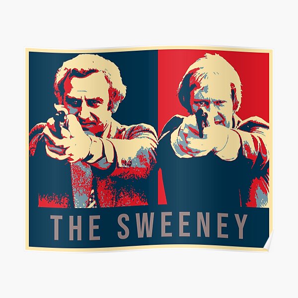 "Illustration Pop Art The Sweeney" Poster by VikingZen | Redbubble