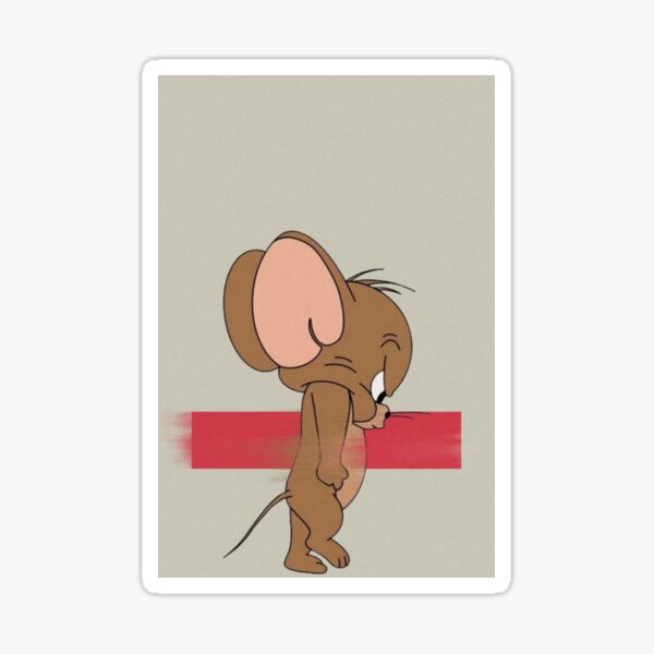 "Grumpy Jerry" Sticker for Sale by danyzamfir | Redbubble
