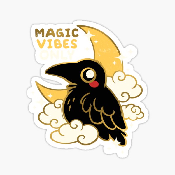 "Magic vibes only" Sticker by NemiMakeit | Redbubble