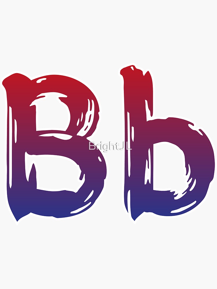 "Korean Calligraphy & Taegeukgi color style Alphabet B, BrightJL ...