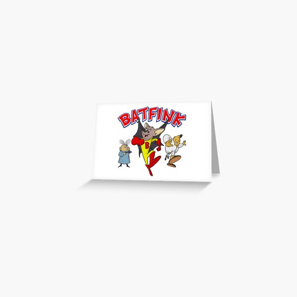 "Batfink the Bat Superhero 60s Cartoon Character, his aide Karate, and ...