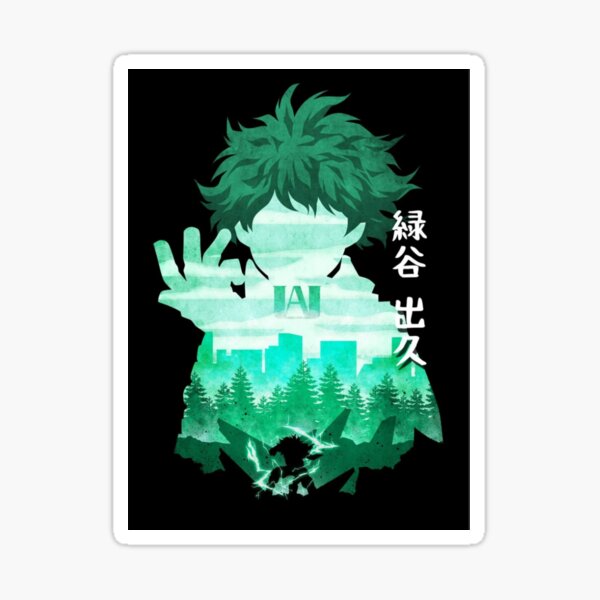 "deku" Sticker for Sale by VenusesMS | Redbubble