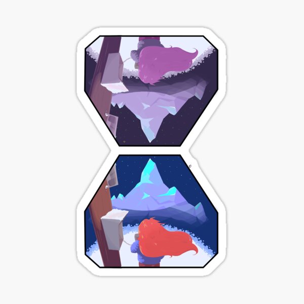 "Two picture two character video game poster" Sticker for Sale by ...