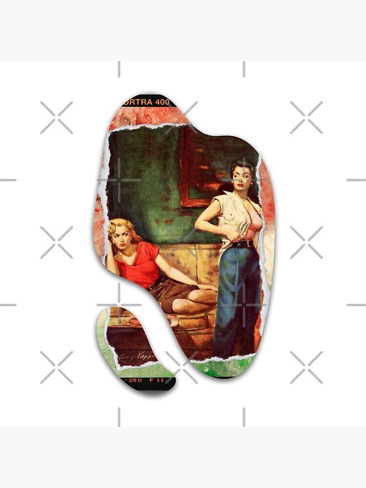 "Oh my Pin-up Two women - Pop art designs, 1950s designs, suggestive ...