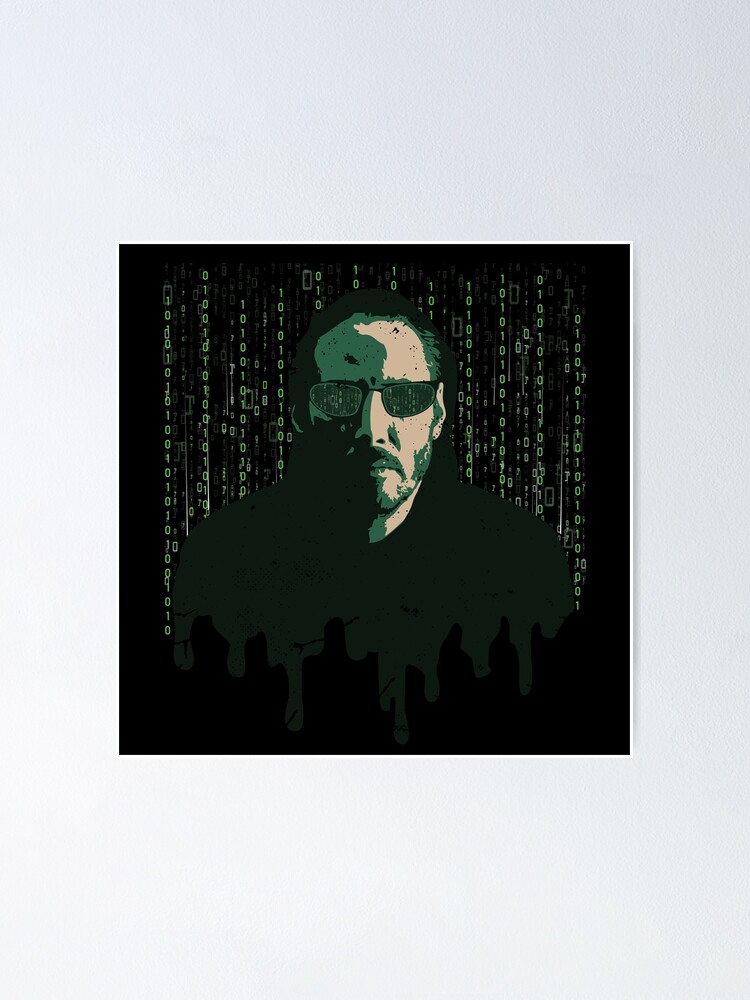"Running Matrix Code" Poster for Sale by artado | Redbubble