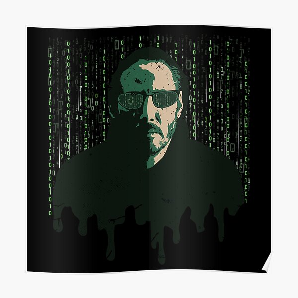"Running Matrix Code" Poster for Sale by artado | Redbubble