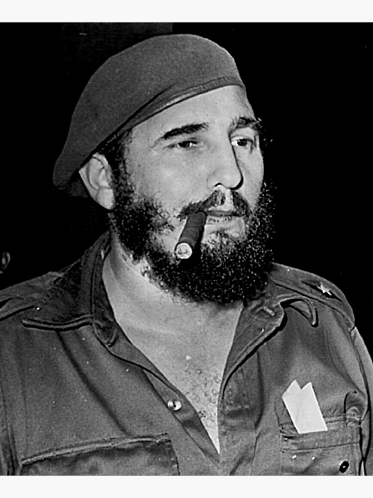 "Fidel Castro" Sticker for Sale by tajart | Redbubble