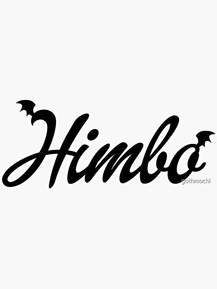 "Goth Barbie Himbo" Sticker for Sale by gothmochi | Redbubble