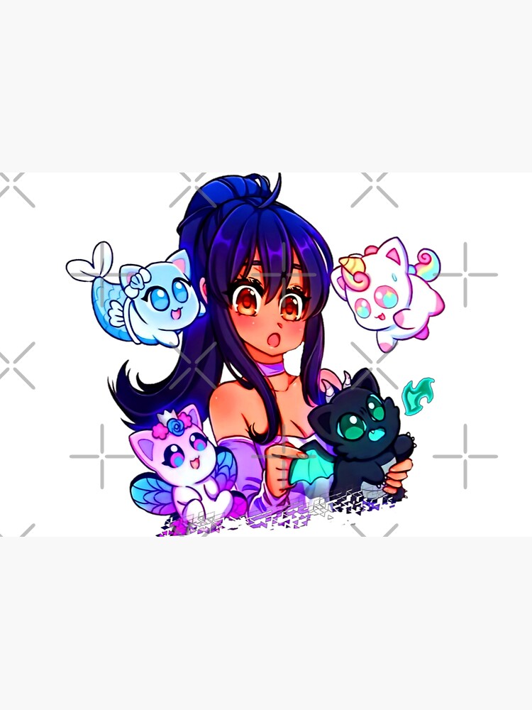 "Aphmau Meow Plushies Anime Cats " Art Print by Themagicianfox | Redbubble