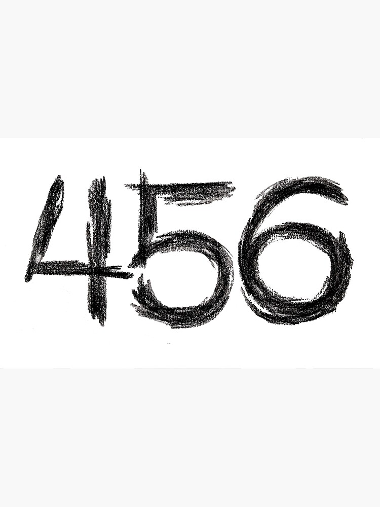 "Squid Game Player 456" Art Print for Sale by Tom-Darina | Redbubble