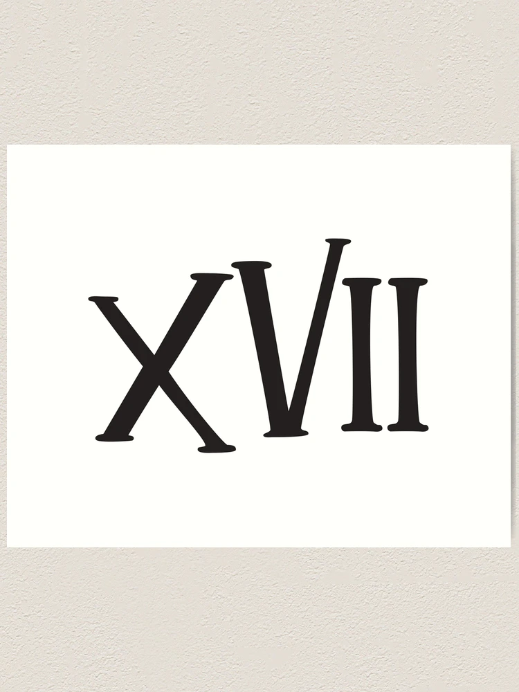 Xvii Roman Numerals Learn 1 To 100 Roman Numerals!