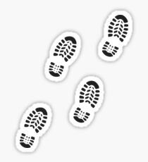 Footprint Stickers | Redbubble