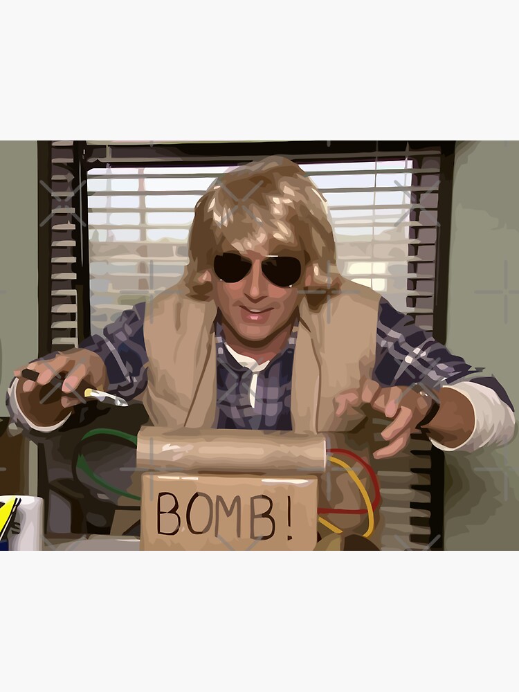 "MacGruber Michael" Sticker by GloriousWax | Redbubble