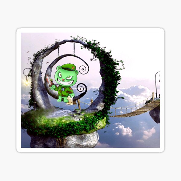 "Flippy Happy Tree Friends - Creative" Sticker for Sale by ...