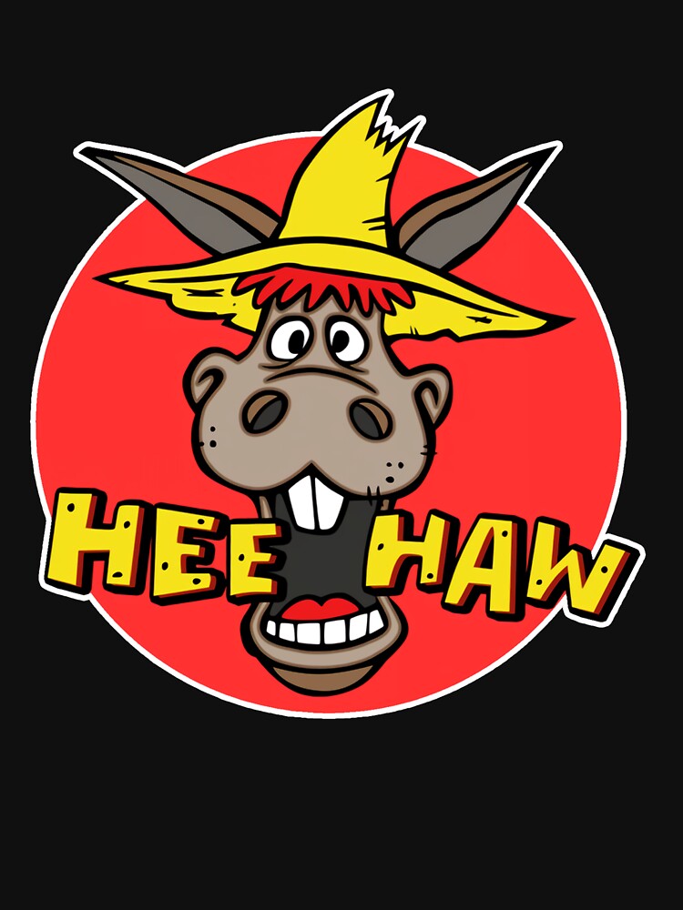 "Hee Haw Country Logo" T-shirt for Sale by Noviaworld | Redbubble | hee ...