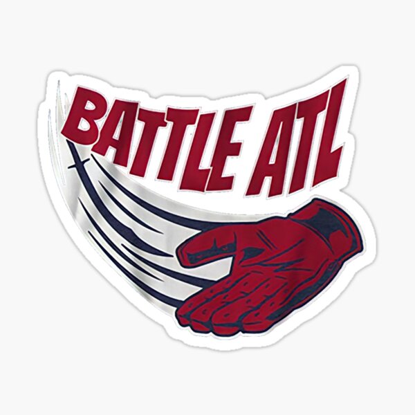 "Battle ATL" Sticker by Rada-Designs | Redbubble