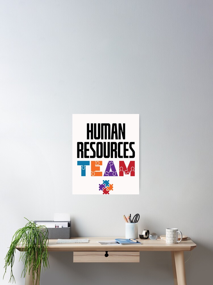 "Human Resources Team HR Squad" Poster for Sale by jaygo | Redbubble