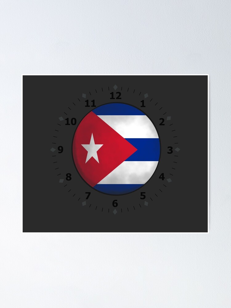 "cuba clock" Poster for Sale by ZiphGames | Redbubble