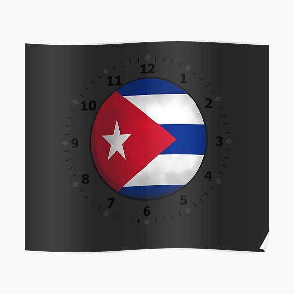 "cuba clock" Poster for Sale by ZiphGames | Redbubble